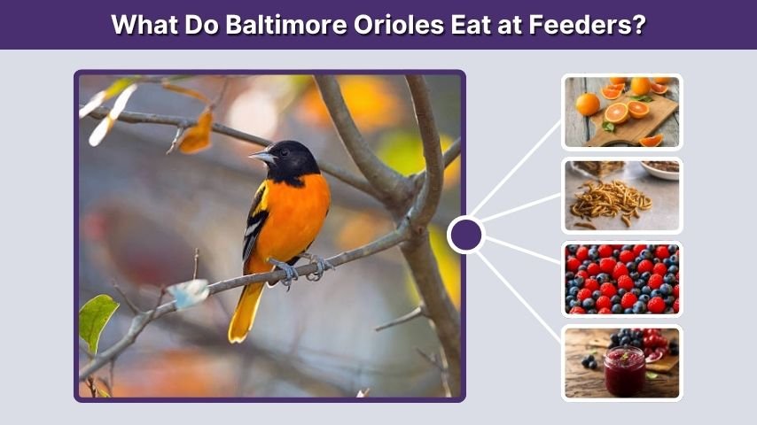 What Do Baltimore Orioles Eat? Feeding Guide